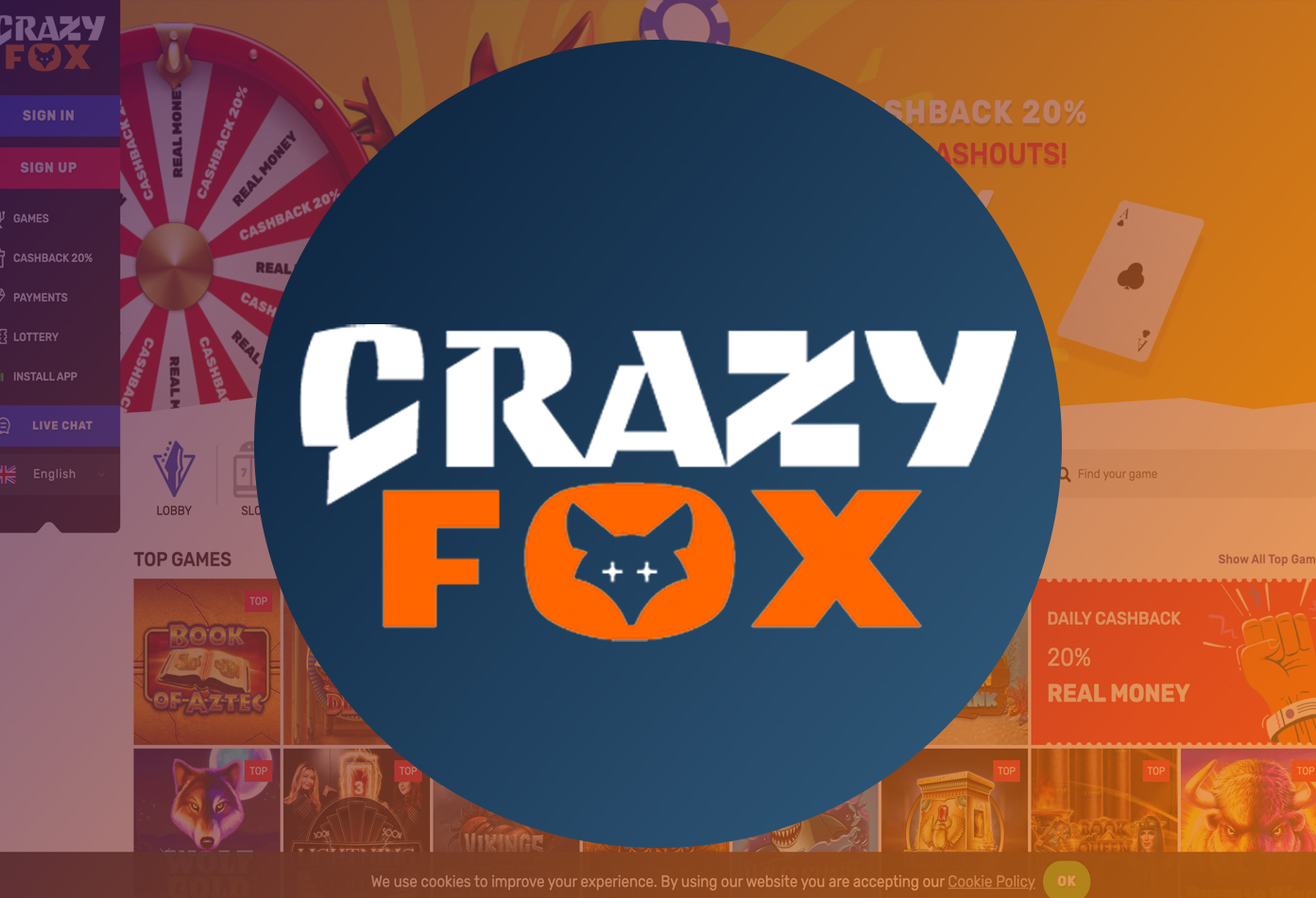 Crazy Fox Casino Review [2023] | Gesloten | Voordeelcasino.com